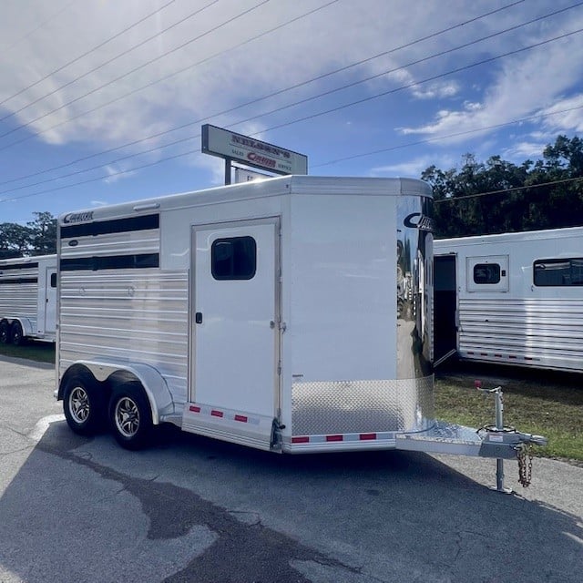 2026 Cimarron Norstar 2 Horse Slant Load Bumperpull Horse Trailer ...