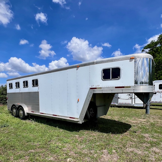2000 Exiss 4 Horse Slant Load Gooseneck Horse Trailer SOLD!!! | Nelson ...